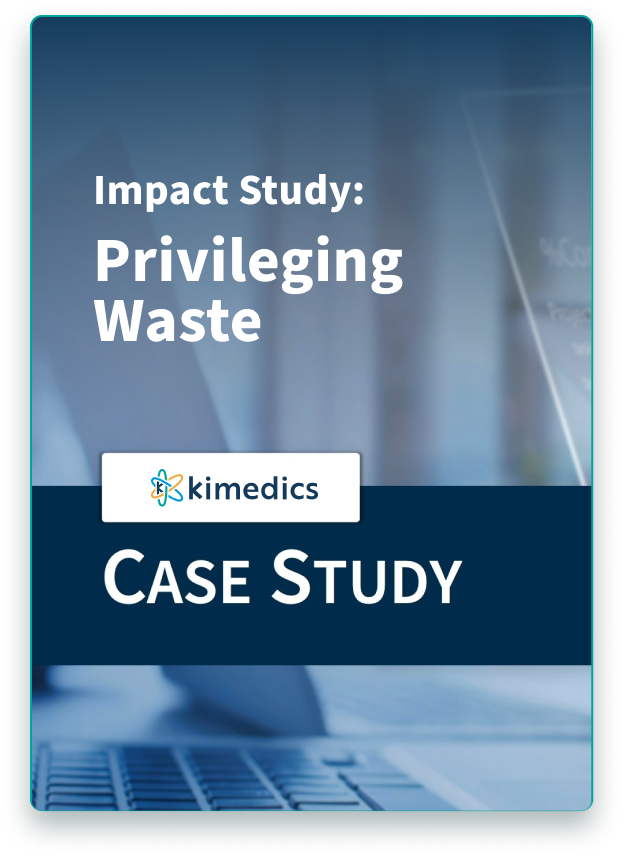 Impact Study Privileging Waste